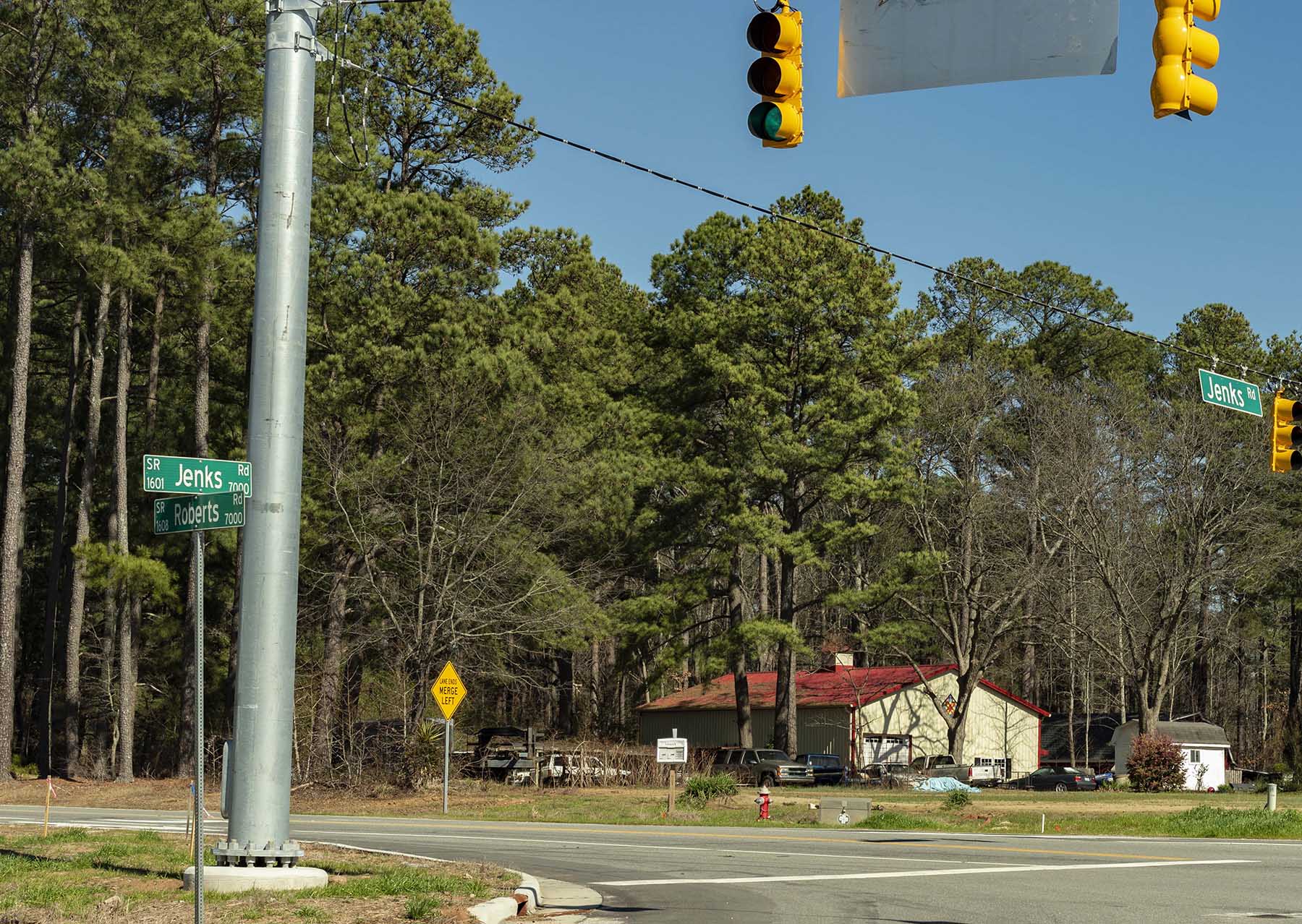 Jenks-Roberts Road Signal - Giant Development